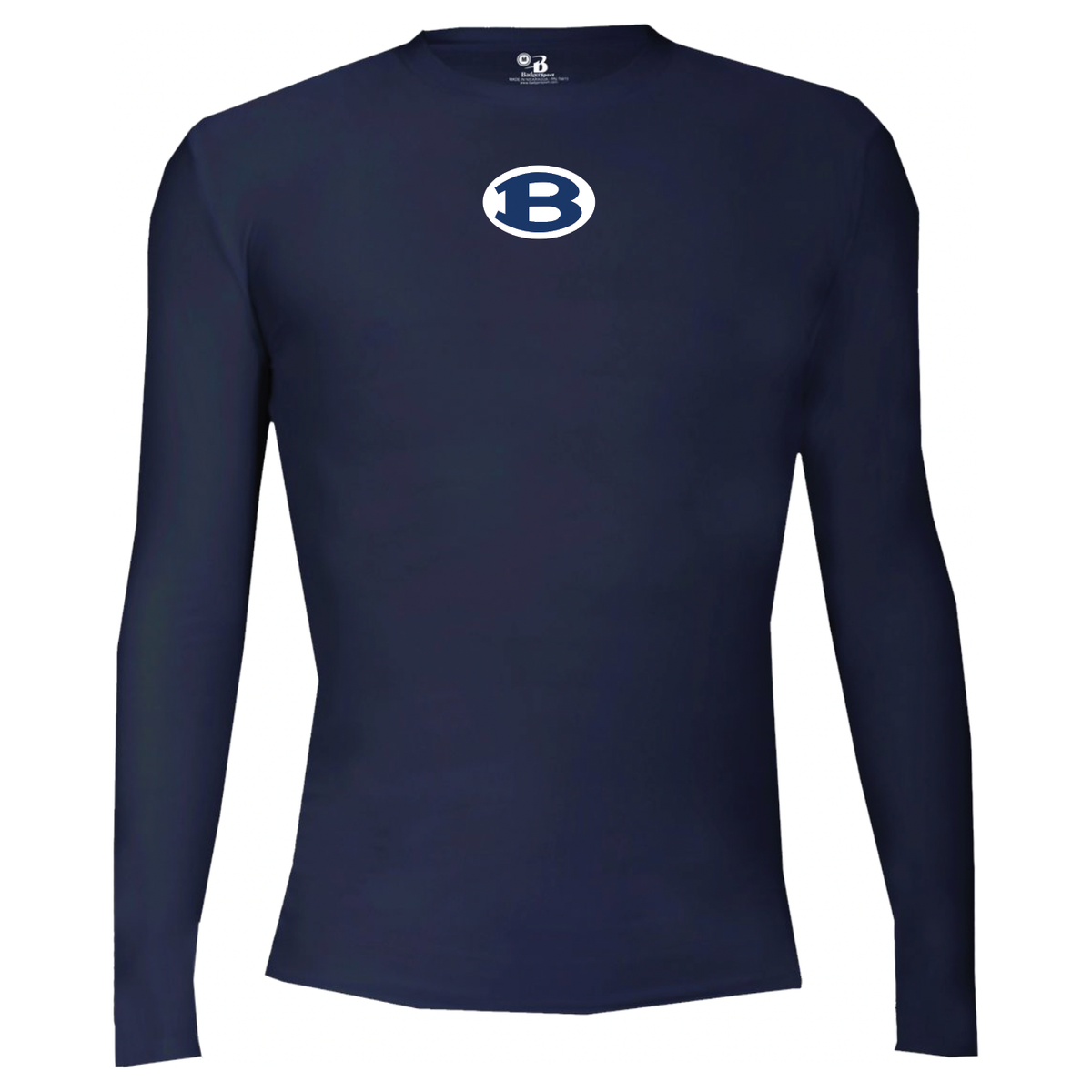 Long Sleeve Compression Shirt - FOOTBALL – Go Bells! Store