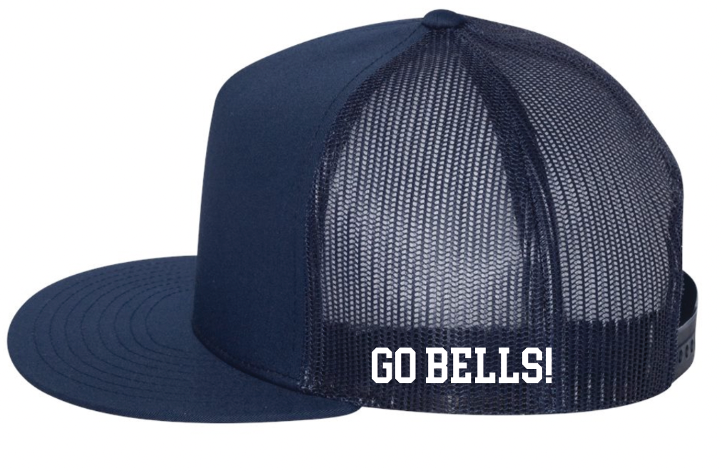 YP Classic 5-panel Flat Bill Trucker - FOOTBALL – Go Bells! Store
